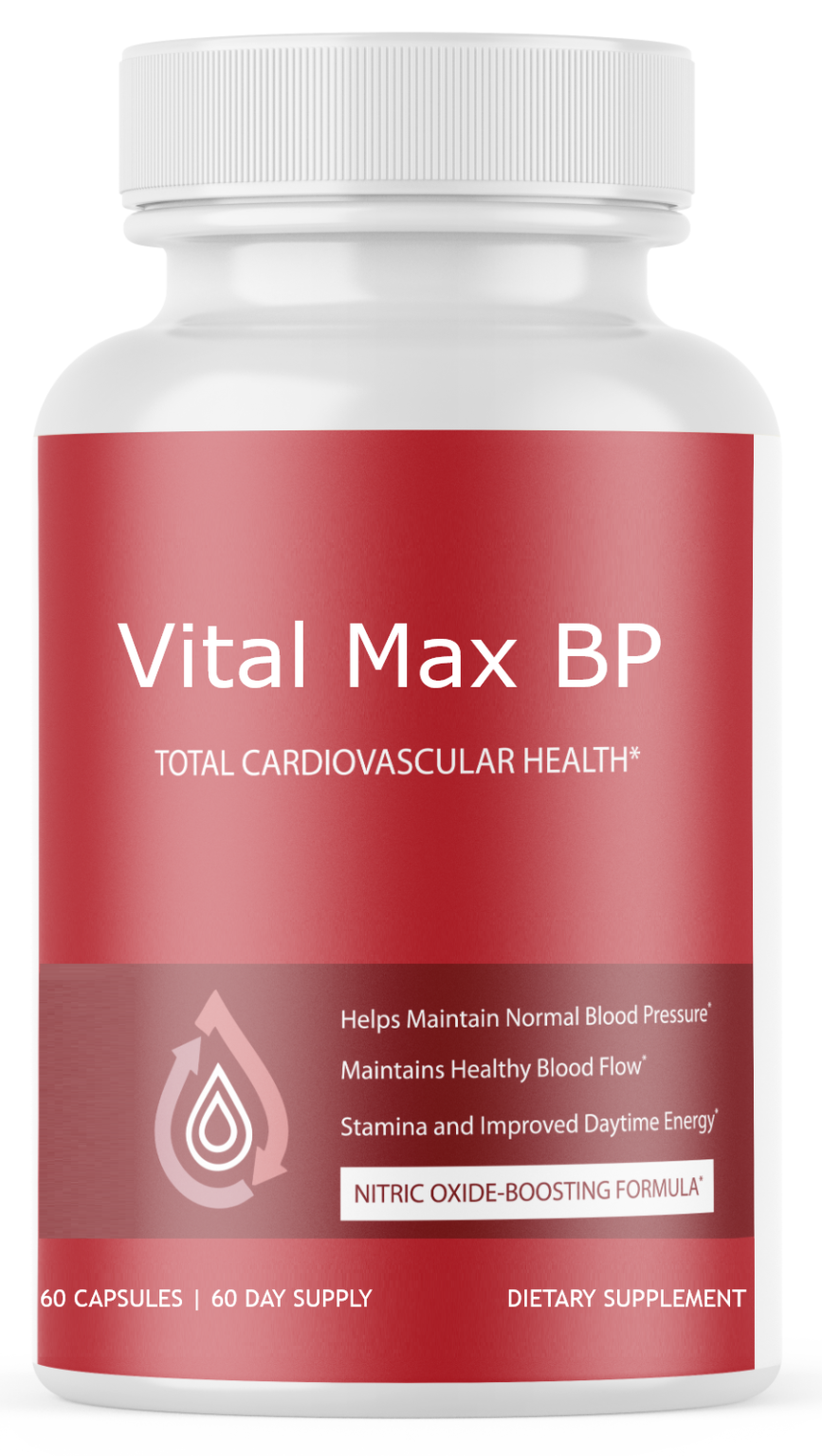 Vital Max BP- 60 Capsules (All Natural)| Champion Nutra LLC